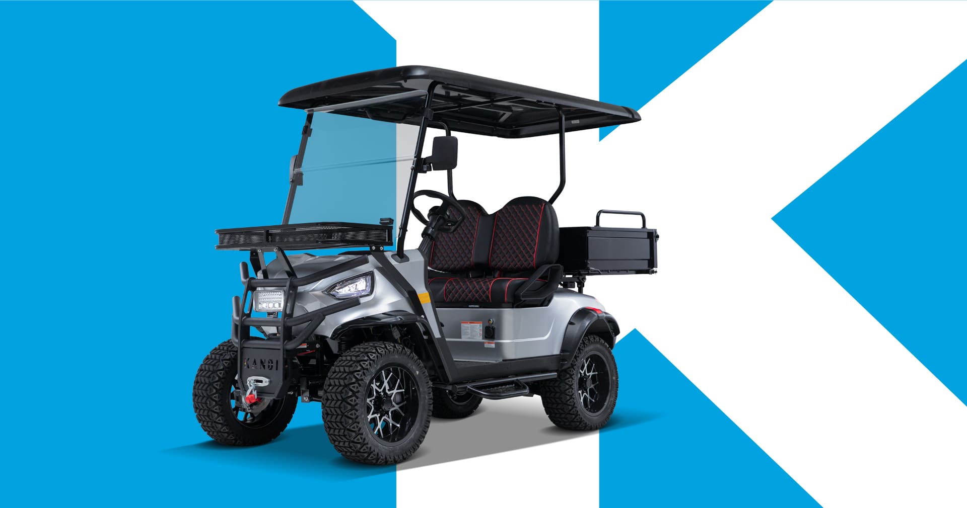 Electric 2 Seater Golf Cart for Sale: Kruiser-2P | Kandi
